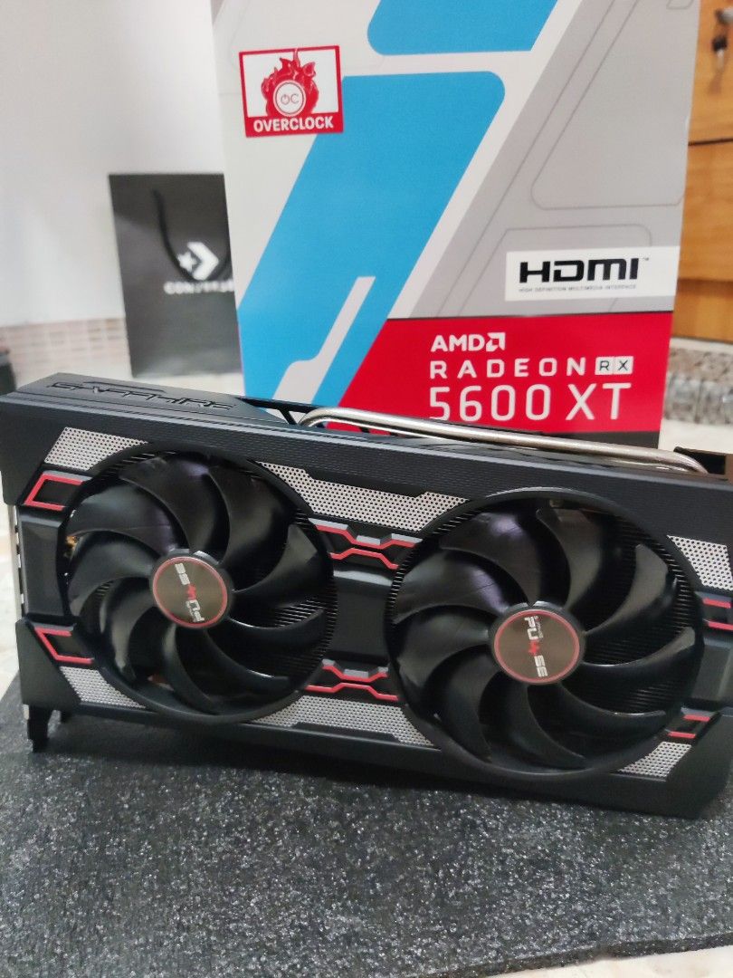 Sapphire Pulse RX 5600XT, Computers & Tech, Parts & Accessories, Computer Parts on Carousell