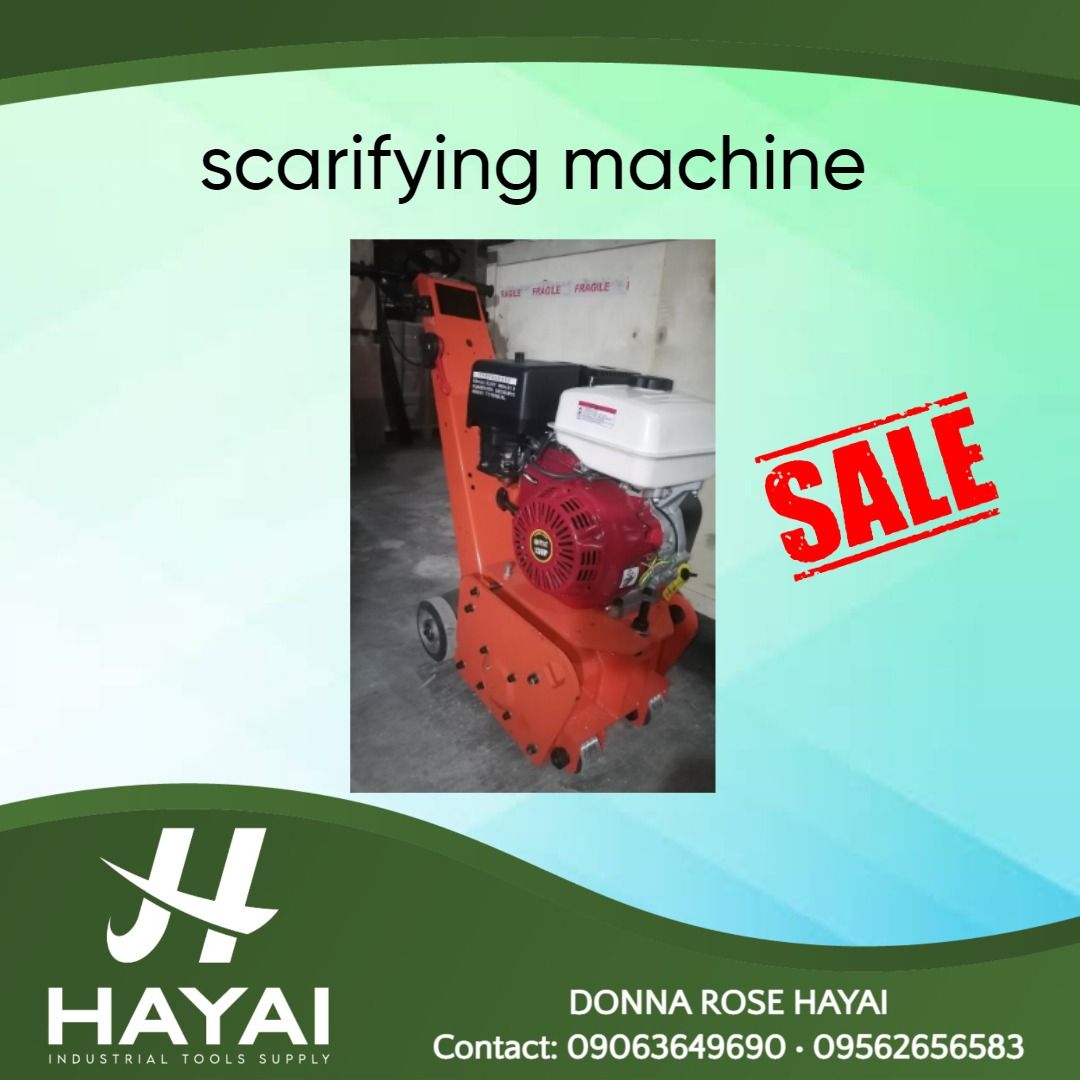 scarifying machine, Commercial & Industrial, Construction Tools ...