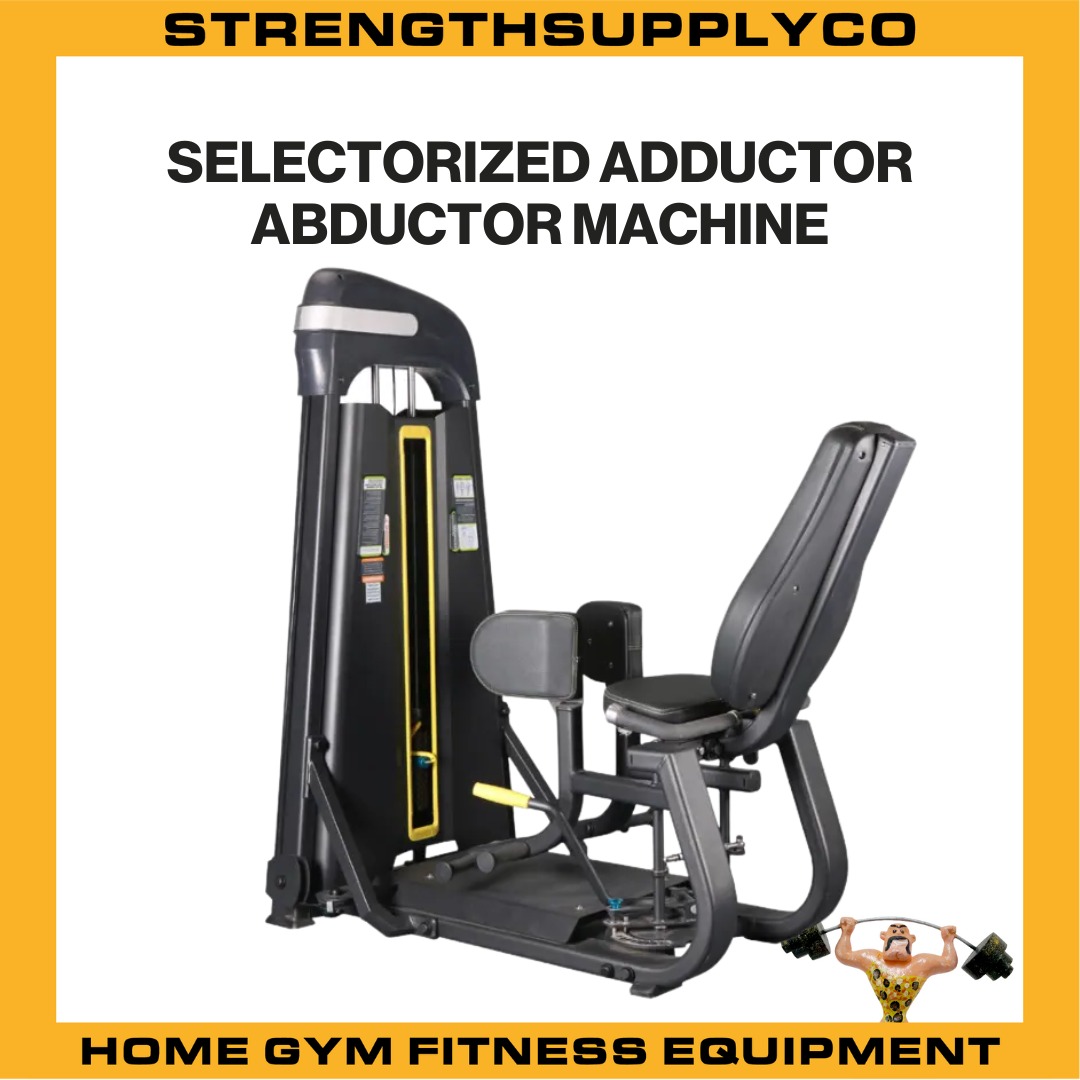 Selectorized Adductor Abductor Machine, Sports Equipment, Exercise ...
