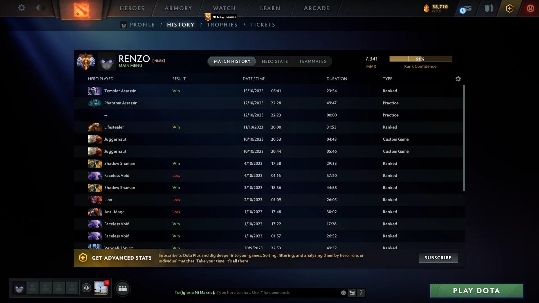 Selling Dota 2 Account, Video Gaming, Gaming Accessories, In-Game ...