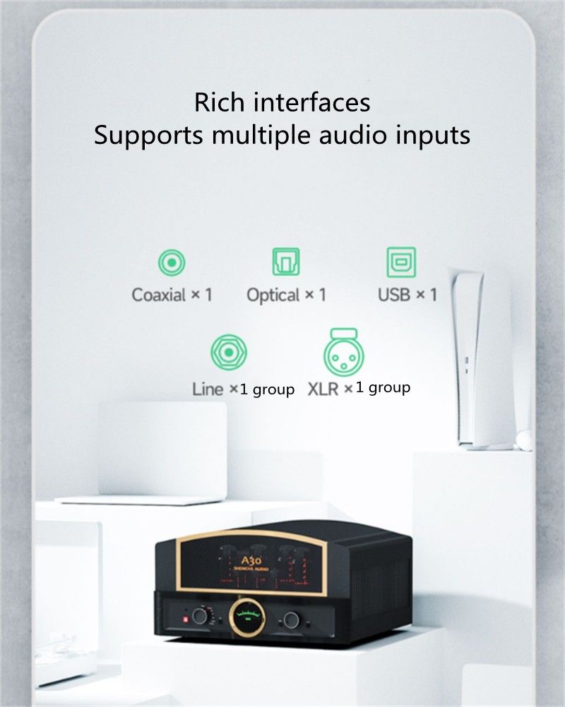 Shengya A30 Integrated Tube amp (4 x Psvane KT88 / 200w / DAC uo to ...