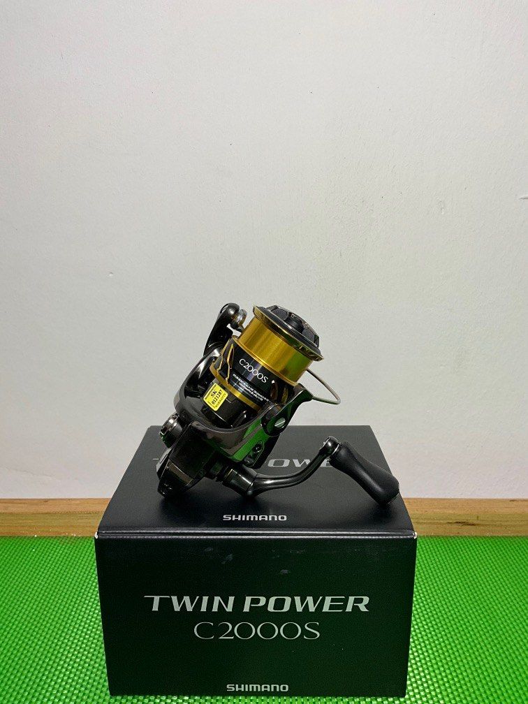 Shimano 20 Twin Power FD C2000S (Shallow Spool) JDM Fishing Reel, Sports Equipment, Fishing on ...