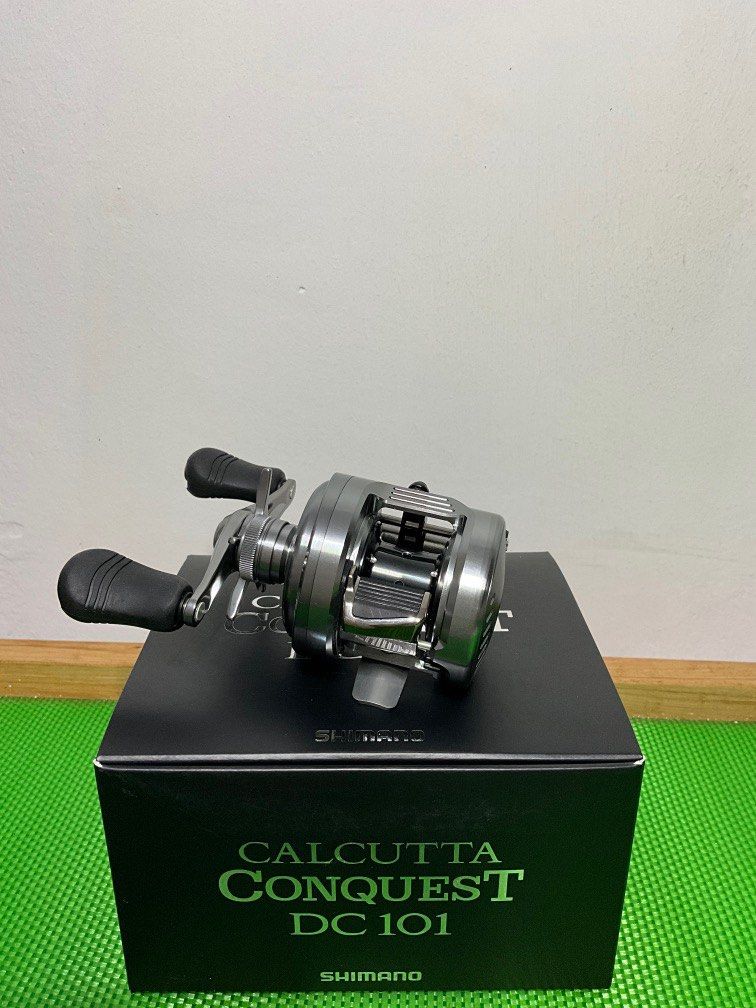 Shimano Calcutta Conquest DC 101 Fishing Reel, Sports Equipment ...