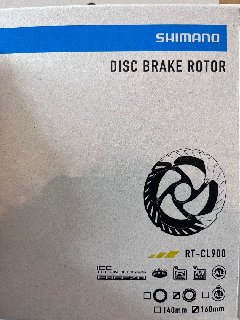 Shimano CL900 Disc Brake Rotor RT-CL900, Sports Equipment, Bicycles ...