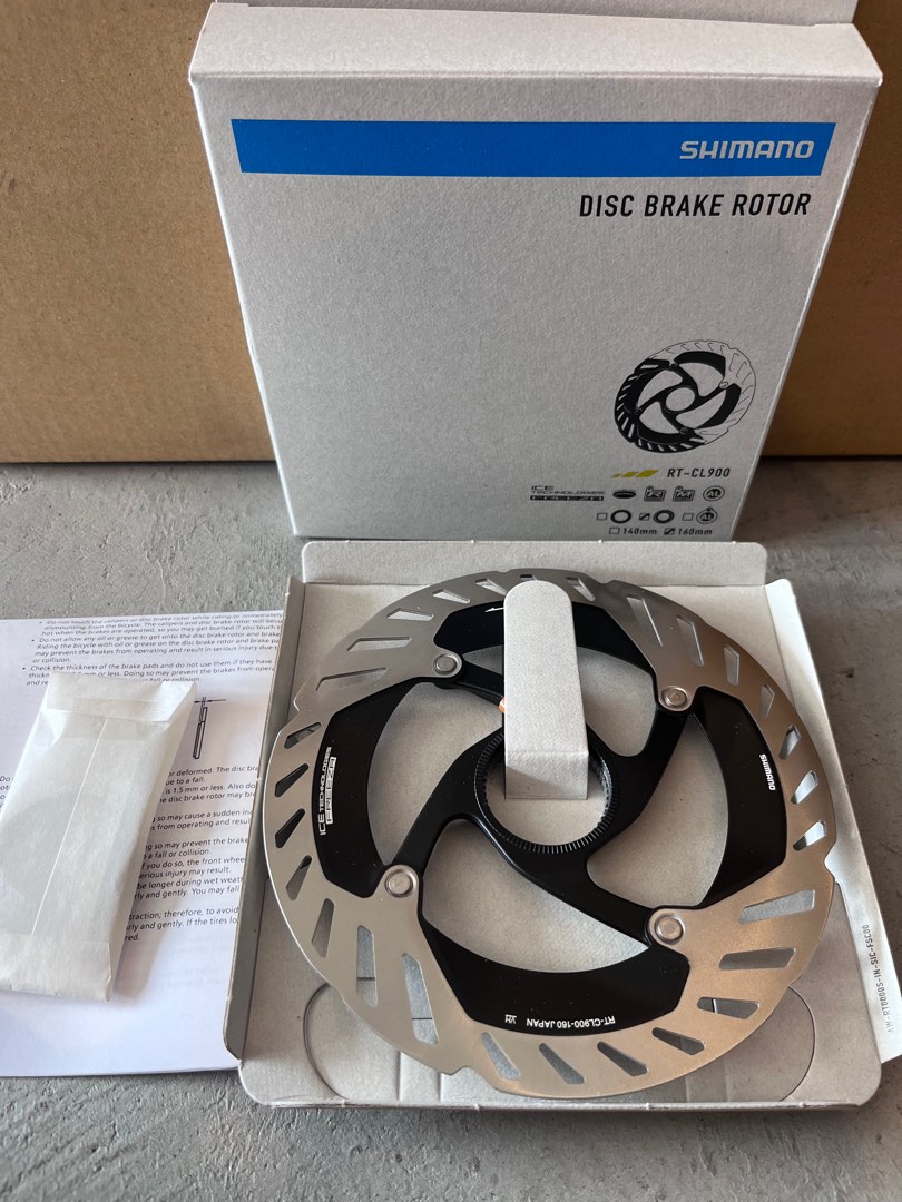Shimano CL900 Disc Brake Rotor RT-CL900, Sports Equipment, Bicycles ...
