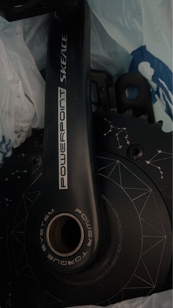 Skeace powerpoint crankset, Sports Equipment, Bicycles & Parts, Parts ...