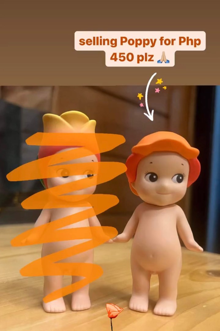 Sonny Angels Flower Series Poppy, Hobbies & Toys, Toys & Games on Carousell