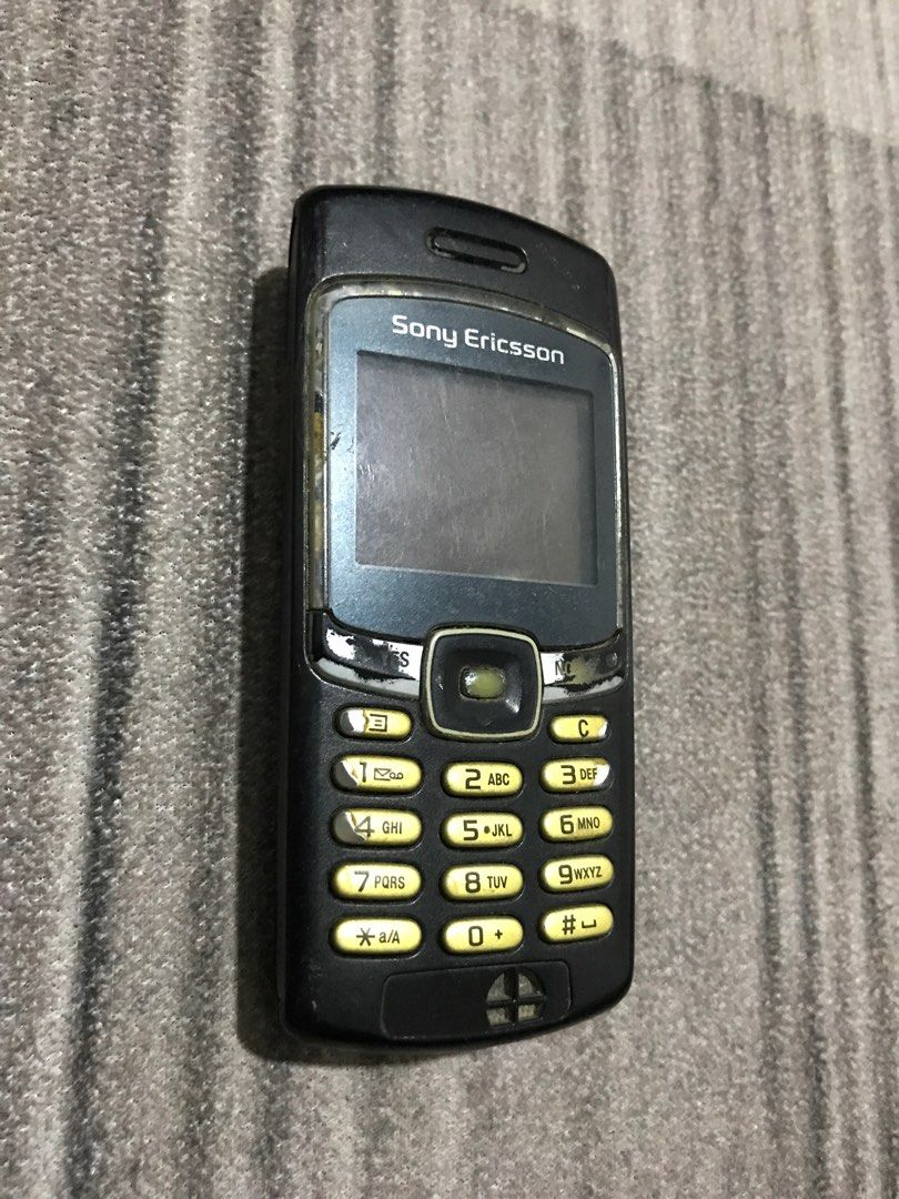 Sony Ericsson handphone lama display only (nokia,antik,classic,vintage ...