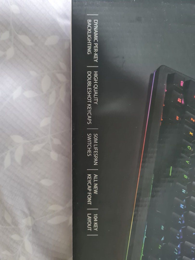Spectre pro backlit mechanical keyboard (tecware), Computers & Tech ...