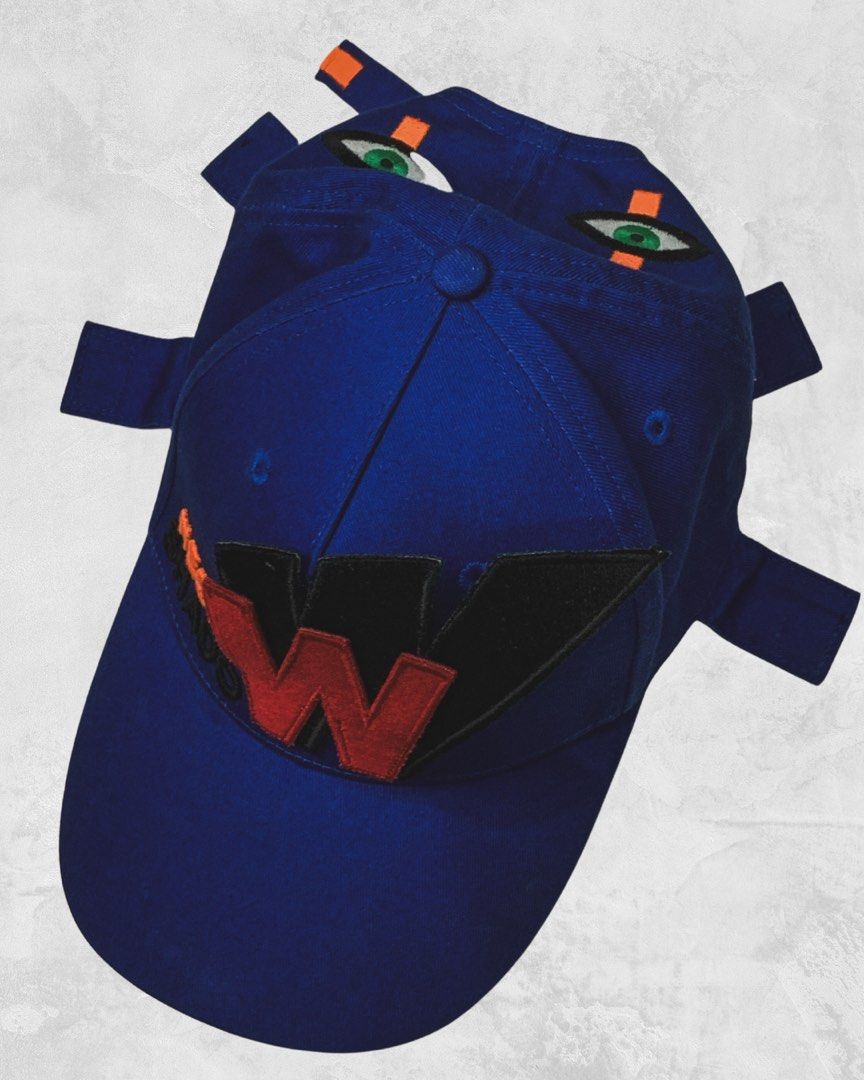SS22 Walter Van Beirendonck Neon Shadow Hat, Men's Fashion, Watches ...