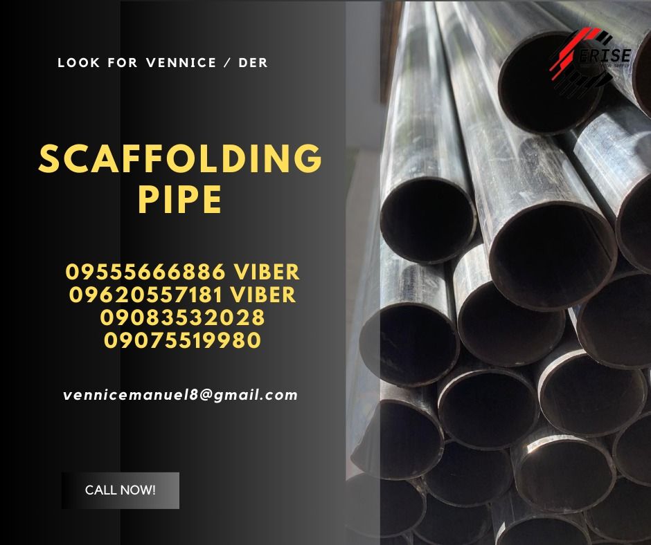 Standard Scaffolding pipes, Commercial & Industrial, Construction Tools ...