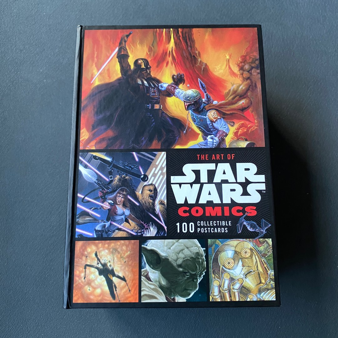 Star Wars the art of comics 100 collectable postcards post cards ...