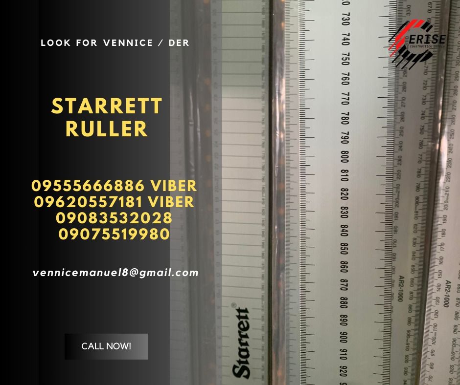 Starrett Fiberglass tape measure and ruler, Commercial & Industrial ...