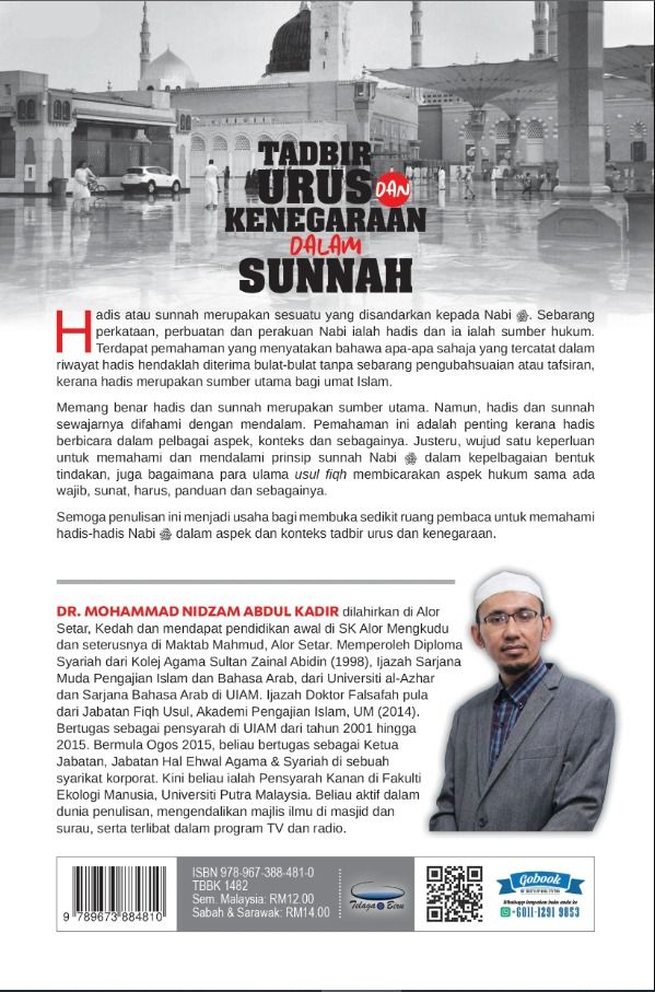 Tadbir Urus Dan Kenegaraan Dalam Sunnah By DR MOHAMMAD NIDZAM ABDUL ...
