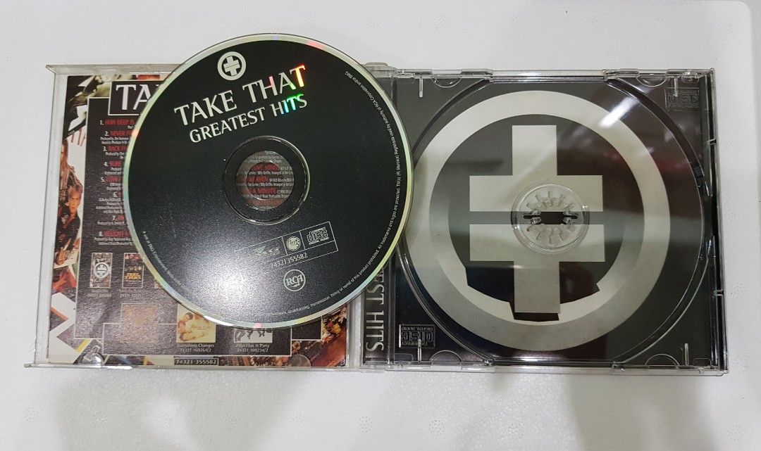 [ORIGINAL] Take That - Greatest Hits CD, Hobbies & Toys, Music & Media ...