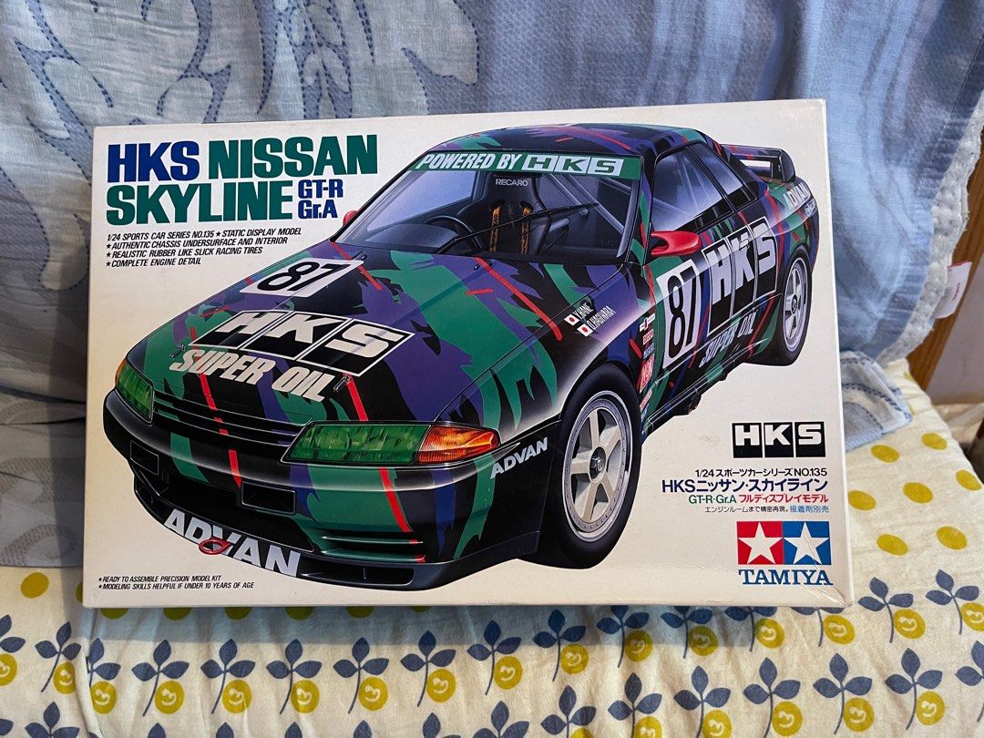 Tamiya 1/24 HKS GTR R32 ( aoshima fujimi hasegawa beemax nunu ) on ...