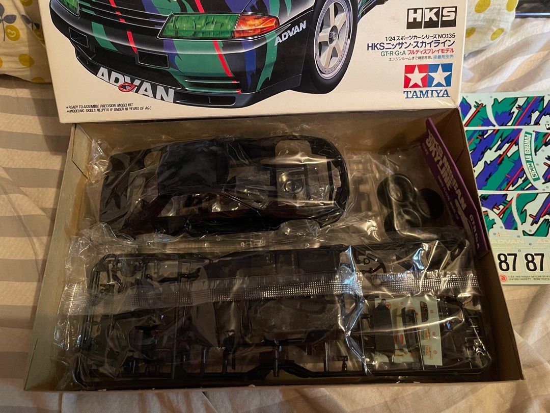 Tamiya 1/24 HKS GTR R32 ( aoshima fujimi hasegawa beemax nunu ) on ...