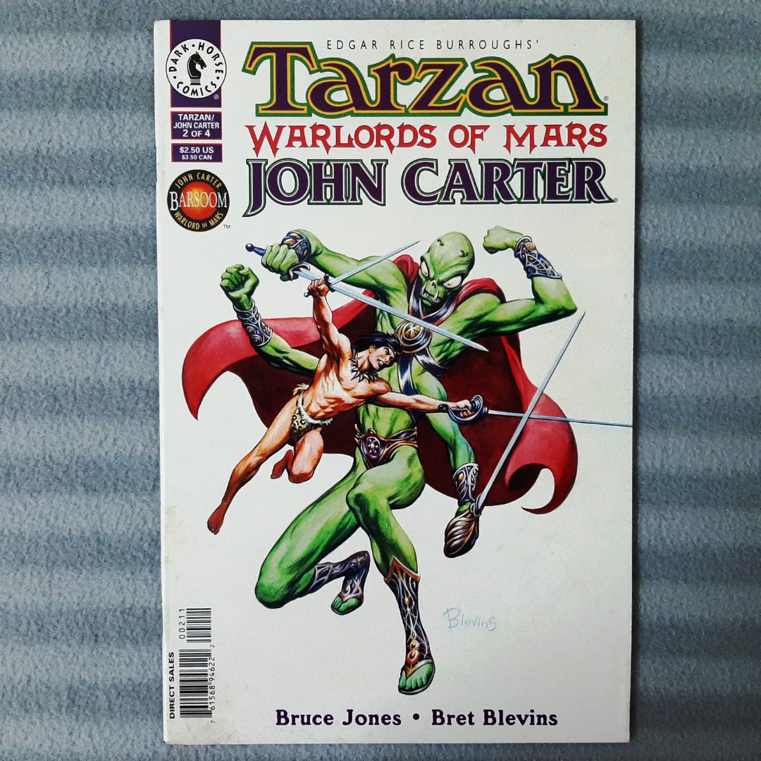 Tarzan/John Carter: Warlords of Mars #2 (Dark Horse Comics) I-P (Bruce ...