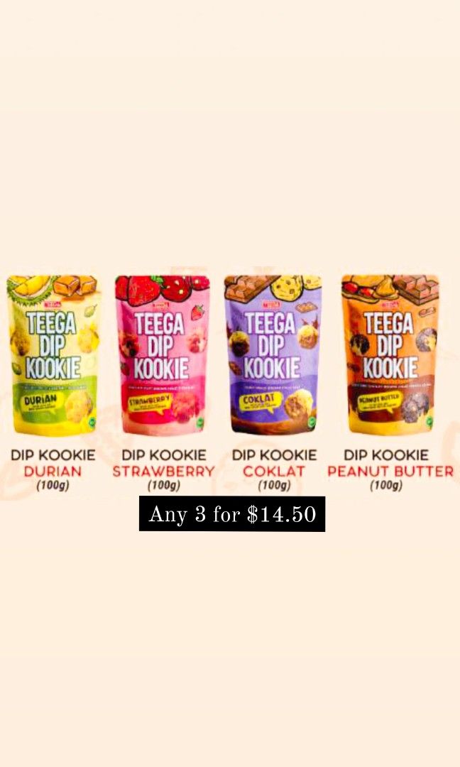 TEEGA KOOKIE & SAMBAL, Food & Drinks, Packaged & Instant Food on Carousell