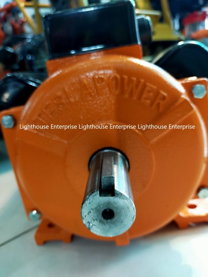 TESLA POWER Single Phase Induction Motor 2hp (YC-100L-4-C/TCM-200-C ...