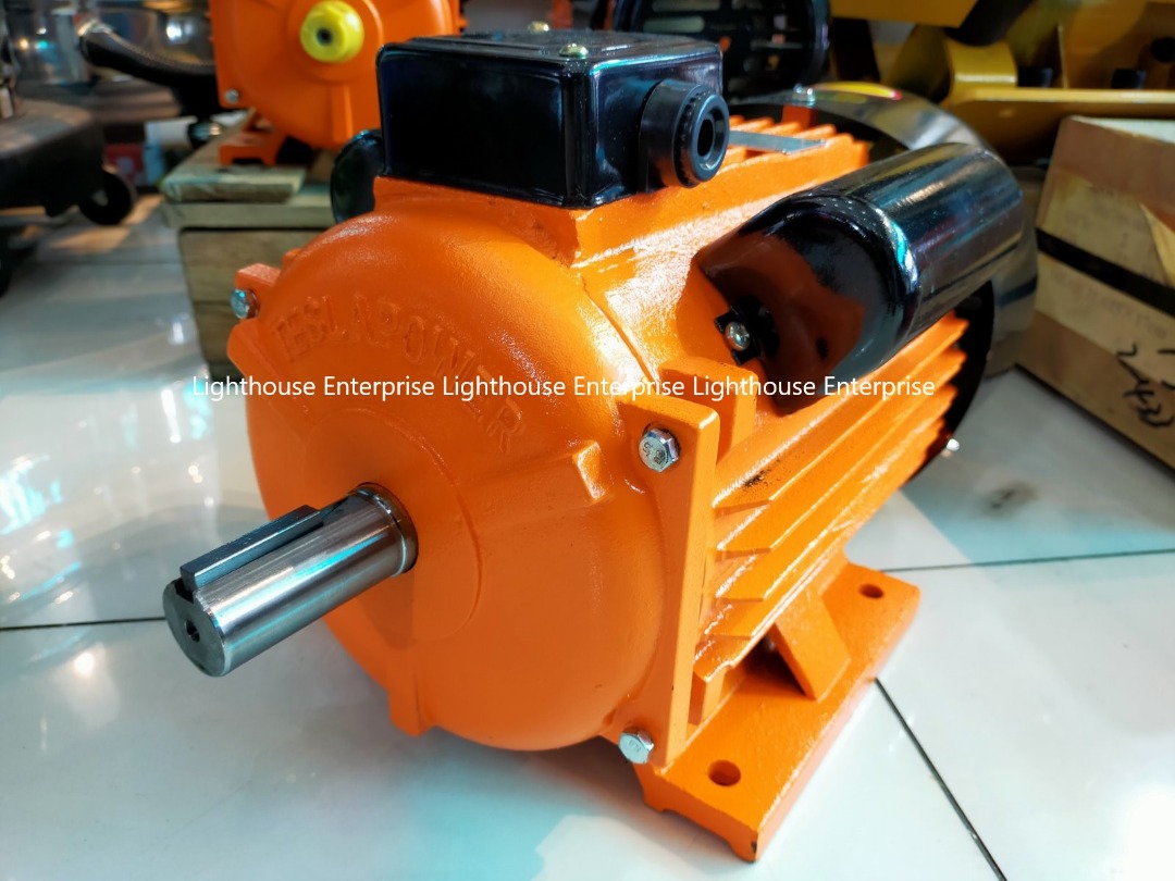 TESLA POWER Single Phase Induction Motor 3hp (YC-112M-4-C/TCM-300-C ...