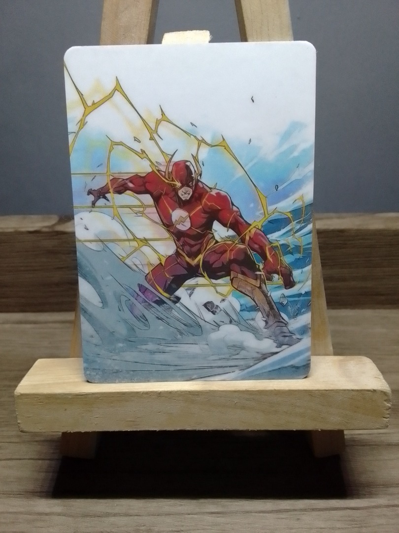 THE FLASH ENDLESS WINTER DC ART CARD - CUSTOM, Hobbies & Toys, Toys ...