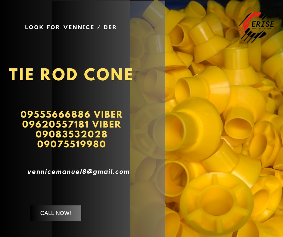 Tie rod plastic cone, Commercial & Industrial, Construction Tools ...