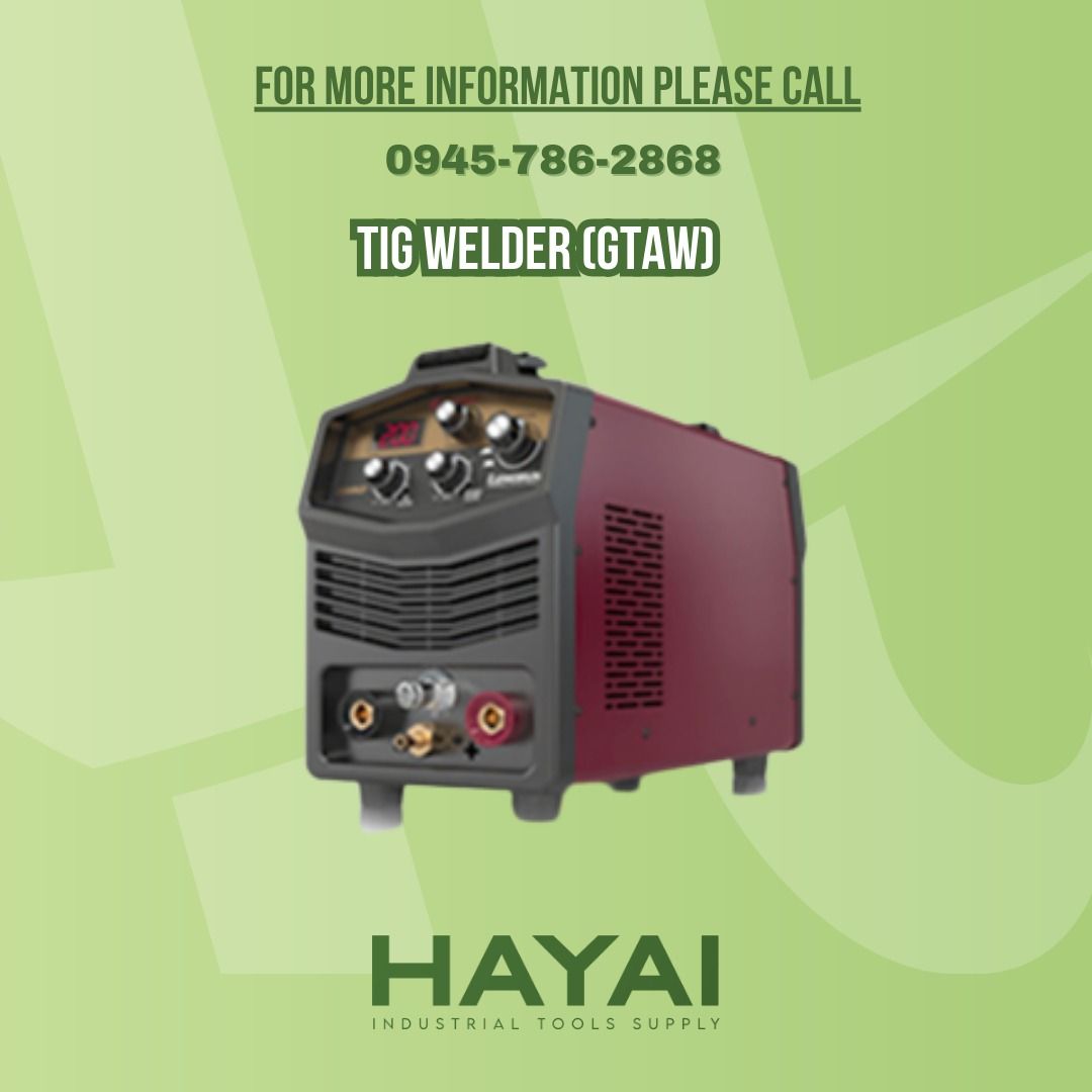 TIG WELDER (GTAW), Commercial & Industrial, Industrial Equipment on Carousell