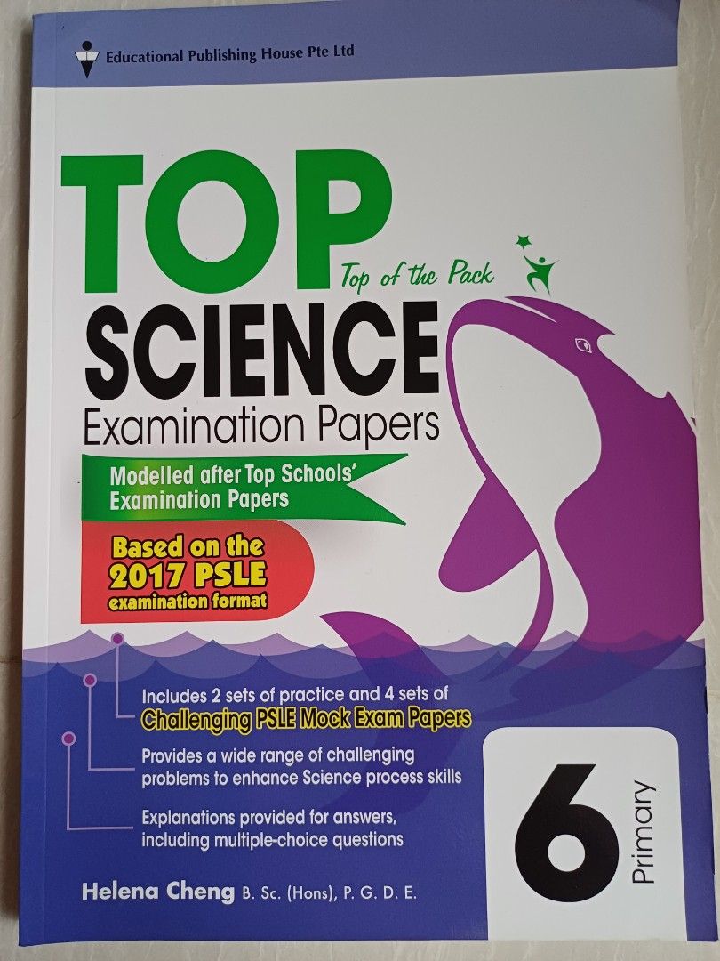 TOP Science Examination Papers Primary 6 PSLE, Hobbies & Toys, Books ...