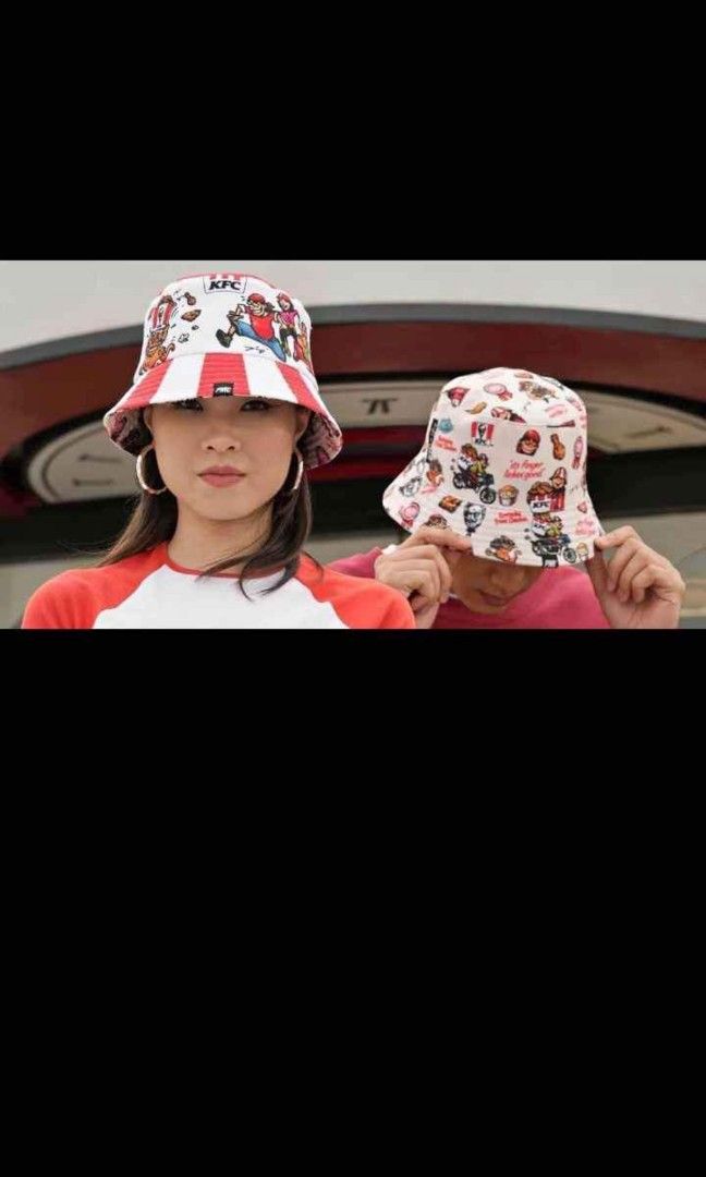 Topi KFC x Ujang, Women's Fashion, Watches & Accessories, Hats ...