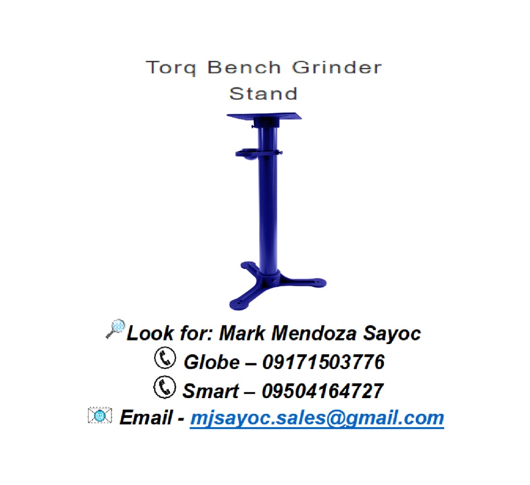 Torq Bench Grinder Stand, Commercial & Industrial, Construction Tools ...