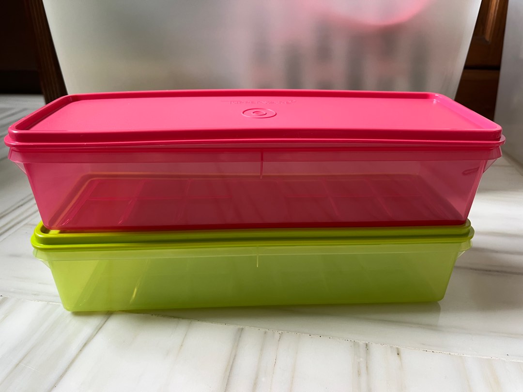 Tupperware long storage container / box, TV & Home Appliances, Kitchen ...