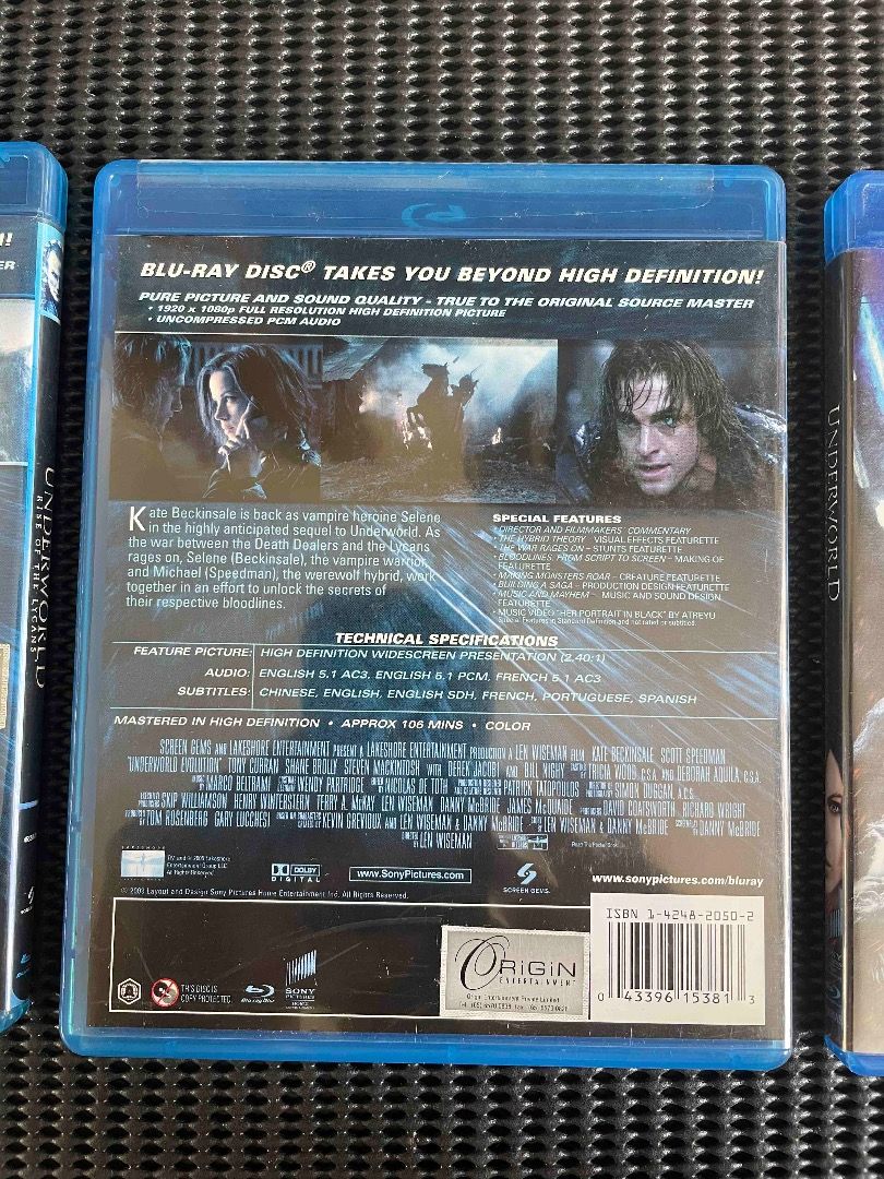Underworld Evolution Blu Ray Movie Hobbies And Toys Music And Media Cds