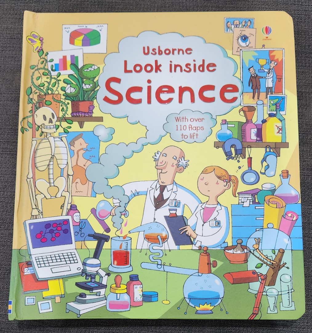 Usborne Look Inside Science Flap Book, Hobbies & Toys, Books ...