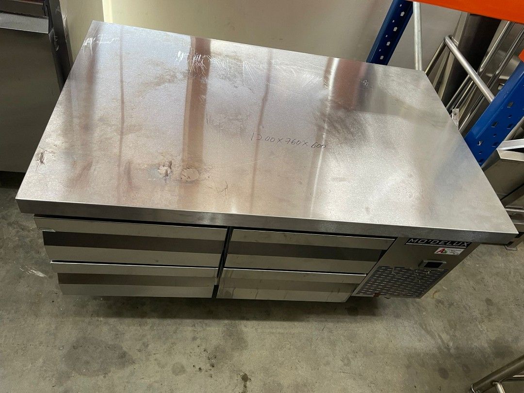 Used 4 drawer counter chiller, TV & Home Appliances, Kitchen Appliances ...