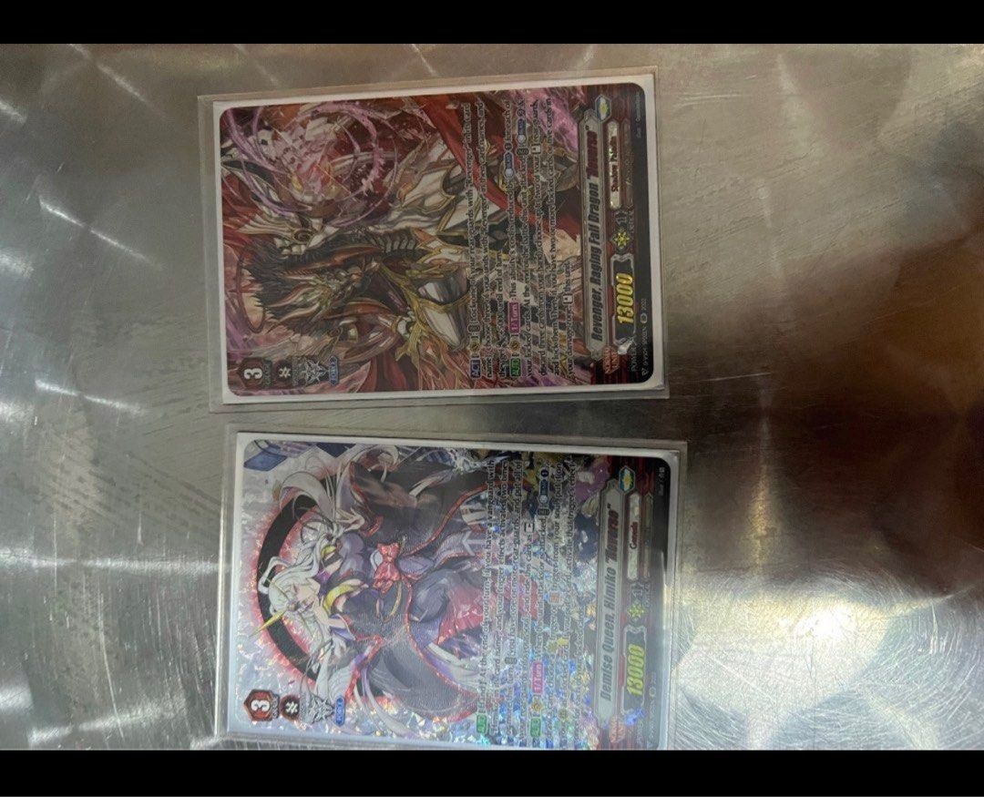 V format glendios English and limit break chaos breaker Vanguard deck ...