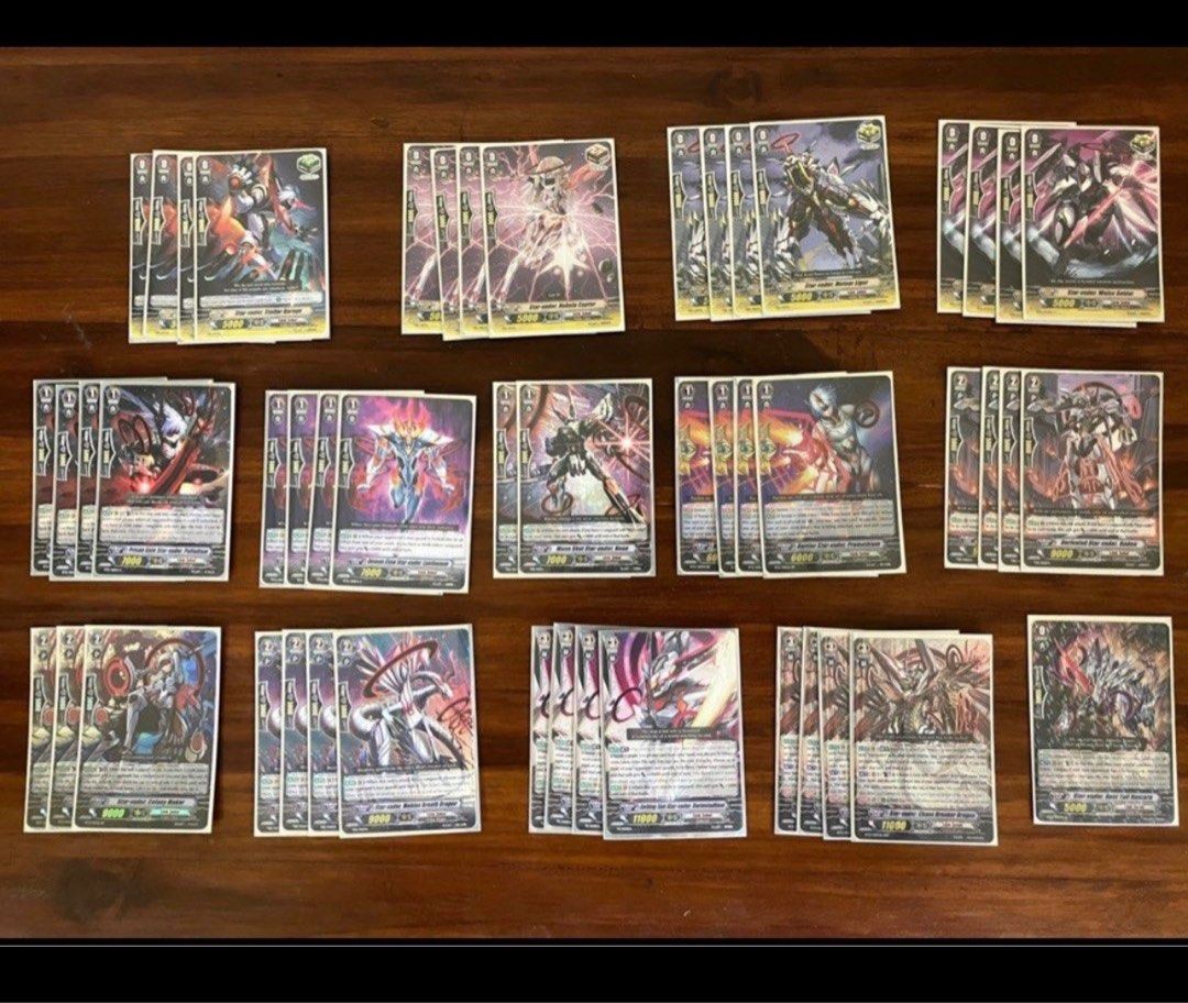 V format glendios English and limit break chaos breaker Vanguard deck ...