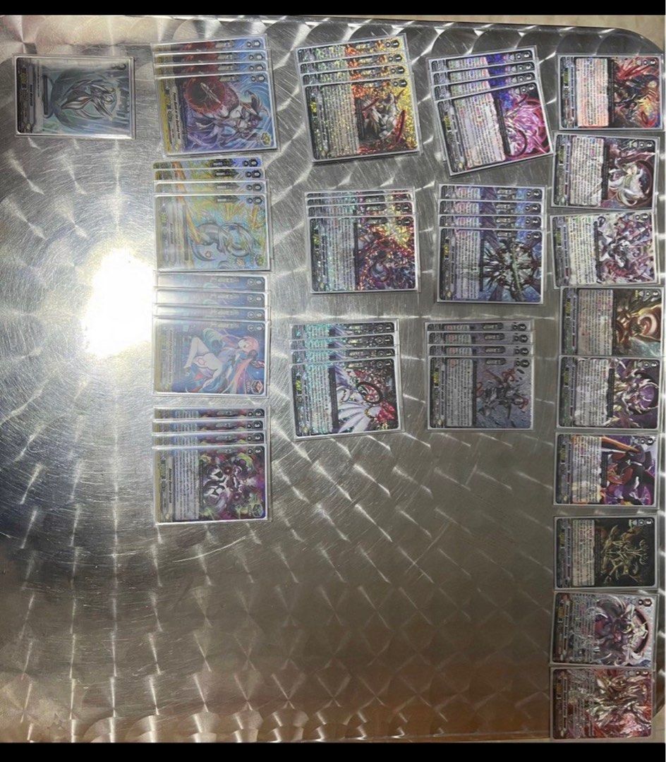V format glendios English and limit break chaos breaker Vanguard deck ...