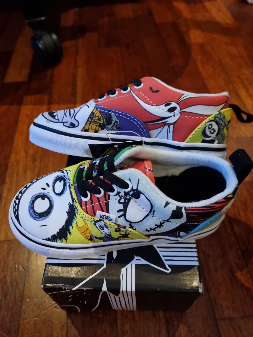 Vans x Tim Burton's the nightmare before christmas, Babies & Kids ...
