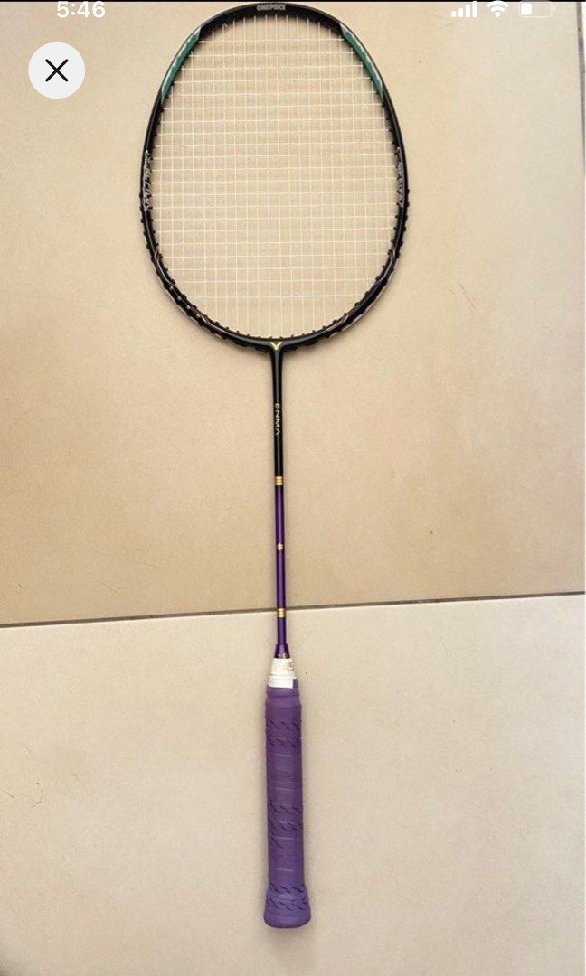 Victor x One Piece Enma Badminton Racket, Sports Equipment, Sports ...