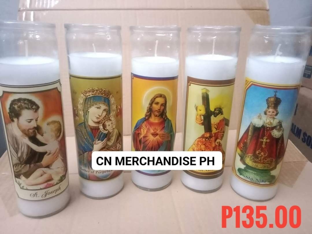 VIGIL CANDLES FOR UNDAS, Furniture & Home Living, Home Improvement ...