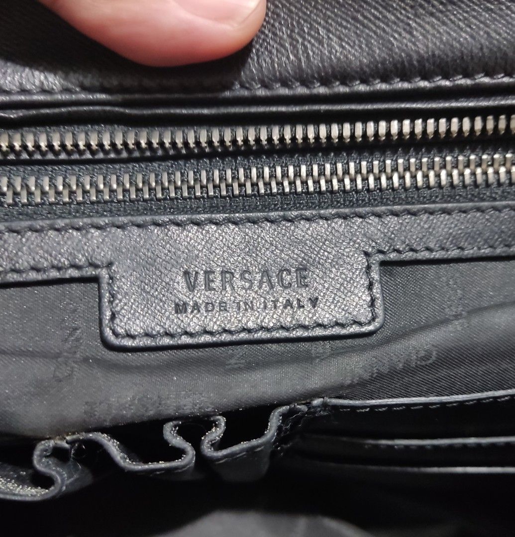 Vintage Versace Laptop Bag, Men's Fashion, Bags, Sling Bags on Carousell