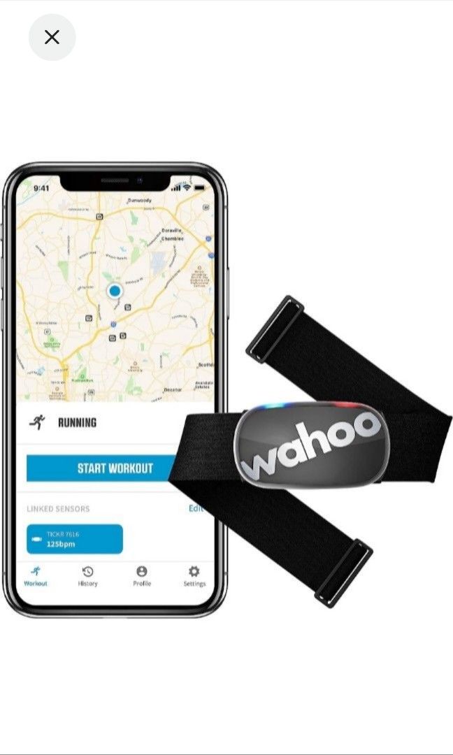 Wahoo tickr heart rate monitor, Sports Equipment, Other Sports ...
