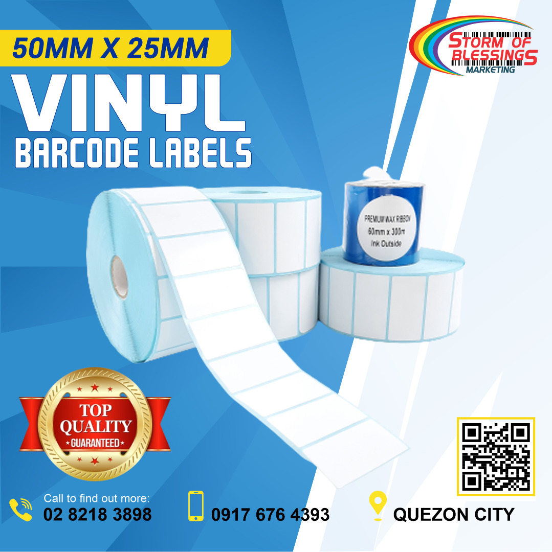 Waterproof Barcode Labels, Food & Drinks, Packaged & Instant Food on ...