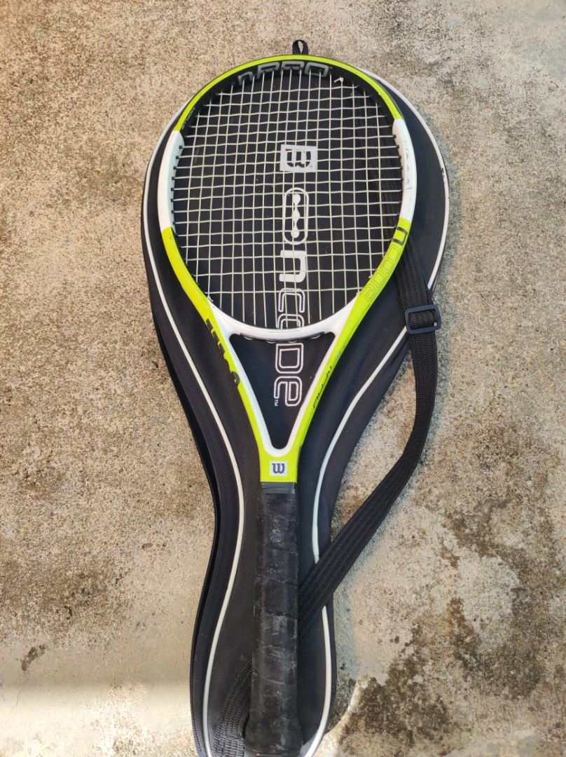 Wilson ncode npro tennis racket, Sports Equipment, Sports & Games, Racket & Ball Sports on Carousell