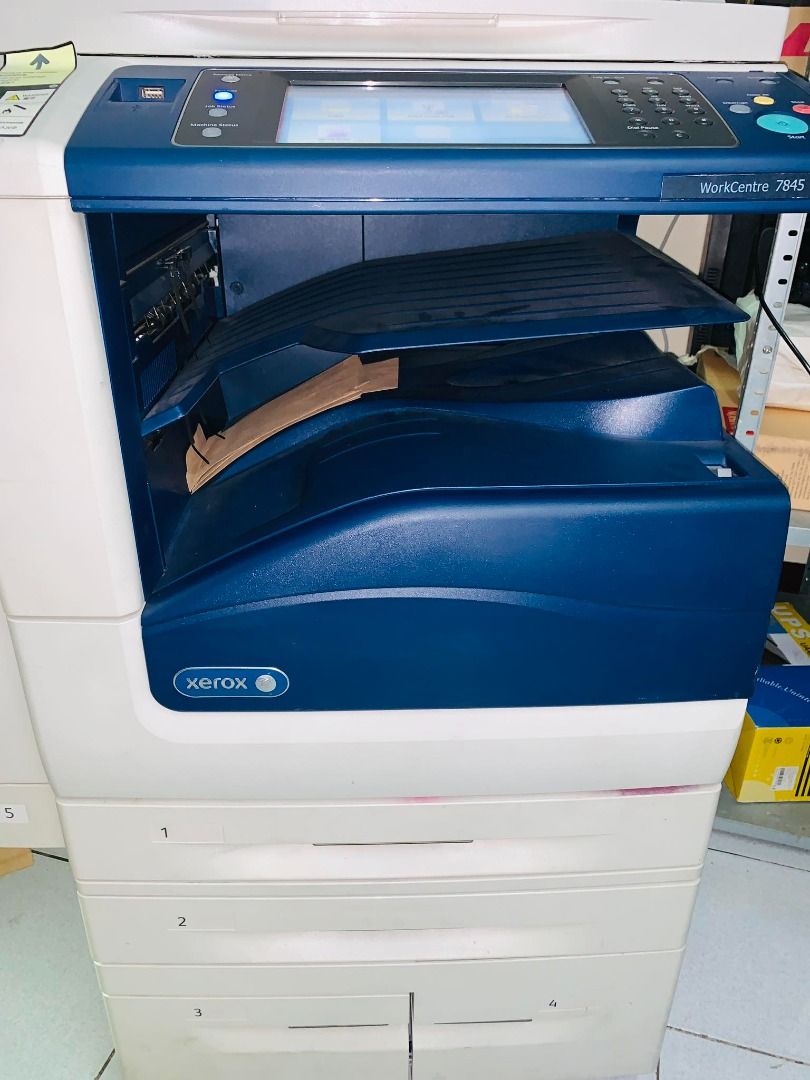 Xerox Workcentre 7845 Laser Printer (Refurbished - Used less than 1 ...