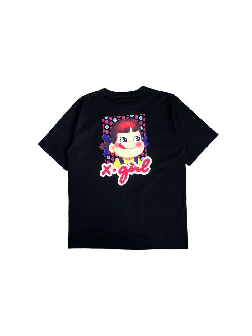 X-Girl x Peko, Men's Fashion, Tops & Sets, Tshirts & Polo Shirts on Carousell