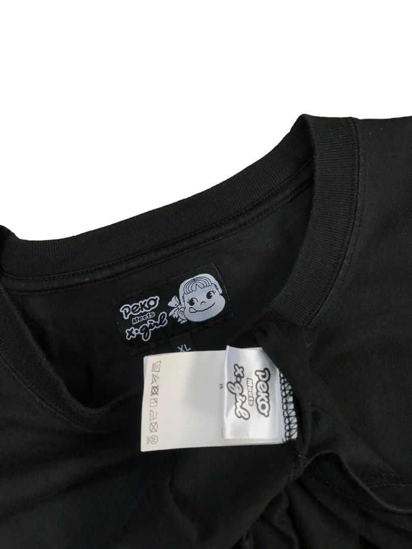 X-Girl x Peko, Men's Fashion, Tops & Sets, Tshirts & Polo Shirts on Carousell