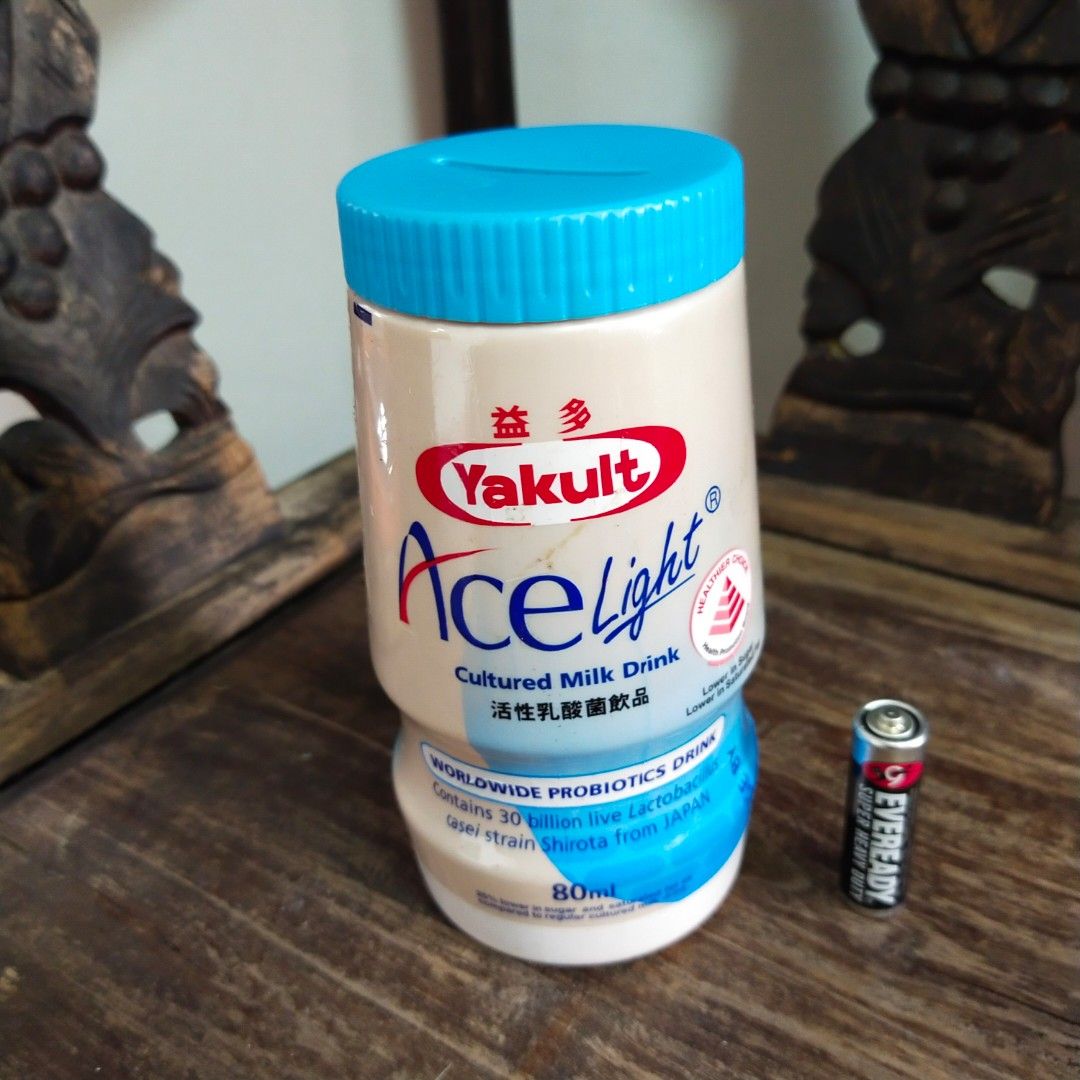 Yakult~coin bank, Hobbies & Toys, Memorabilia & Collectibles, Vintage ...
