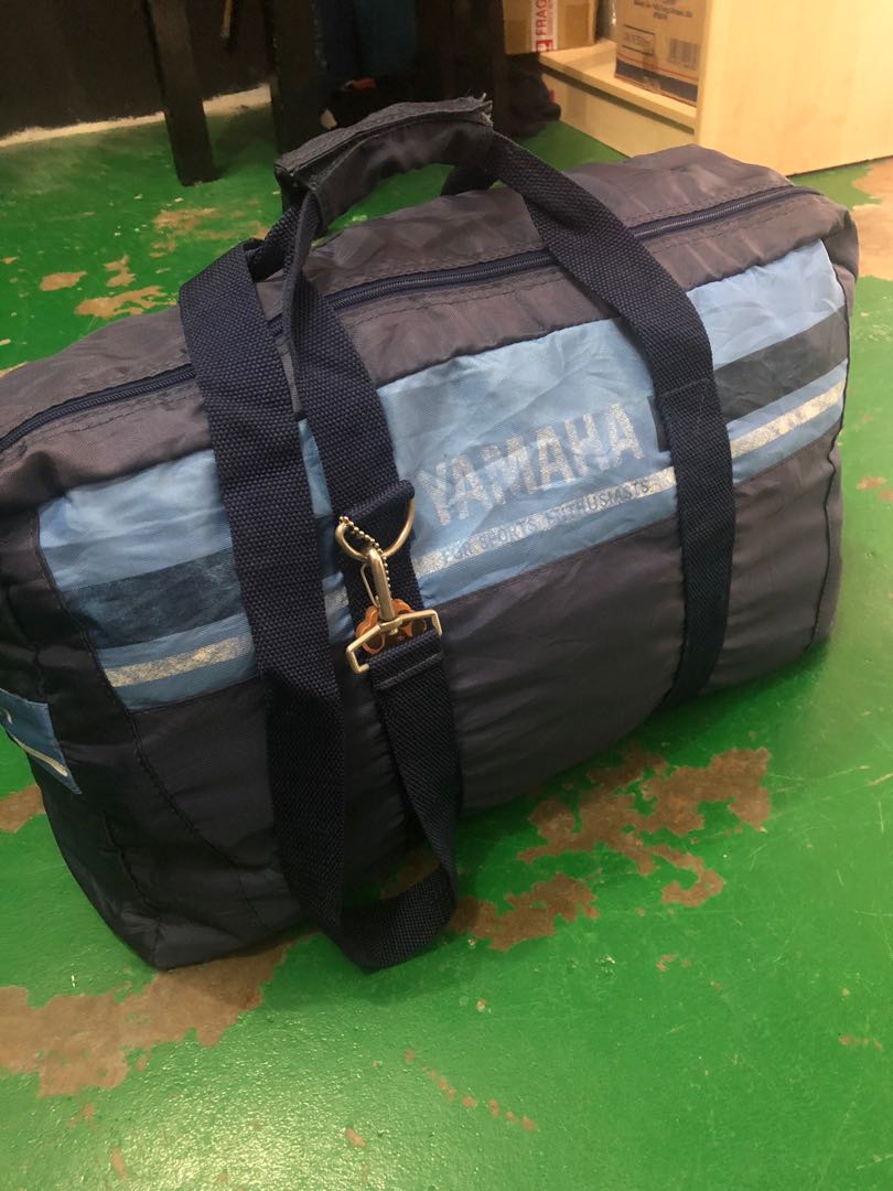YAMAHA DUFFLE BAG, Men's Fashion, Bags, Backpacks on Carousell
